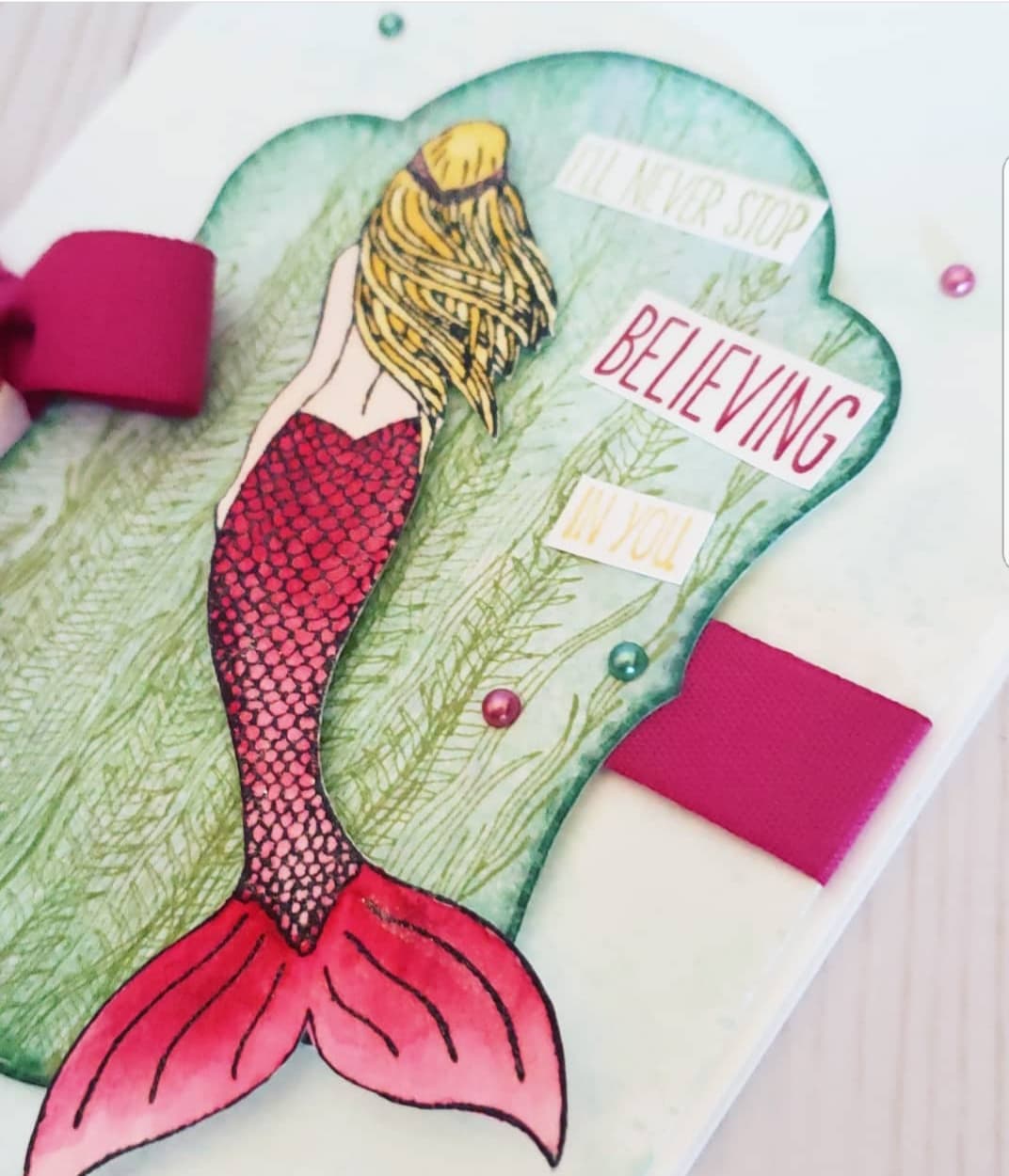 Mermaid card – Hello Holley